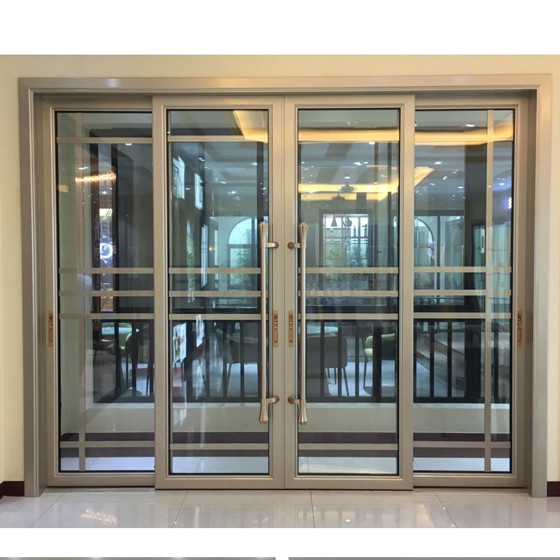 China 150 Series American Style Triple Glazed Black Thermal Break ...